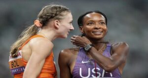 Dalilah Muhammad, ex plusmarquista de los 400 metros vallas y campeona ...